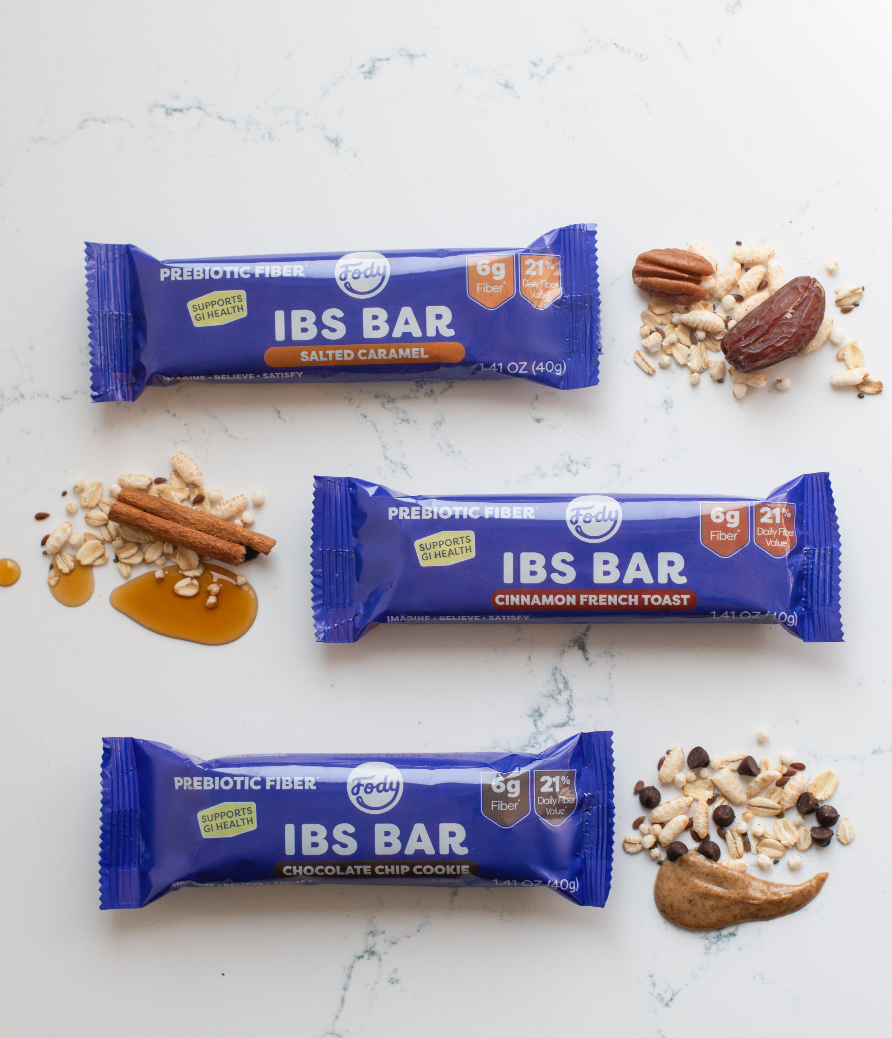 High-Fiber Snack Bars | Gentle, prebiotic fibers | Fody